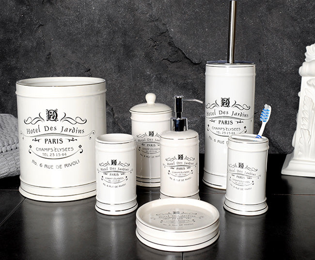 Paris Ceramic Bath Accessories